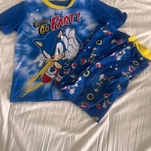 Pajamas | Sonic The Hedgehog Kids Pajamas Blue | Poshmark